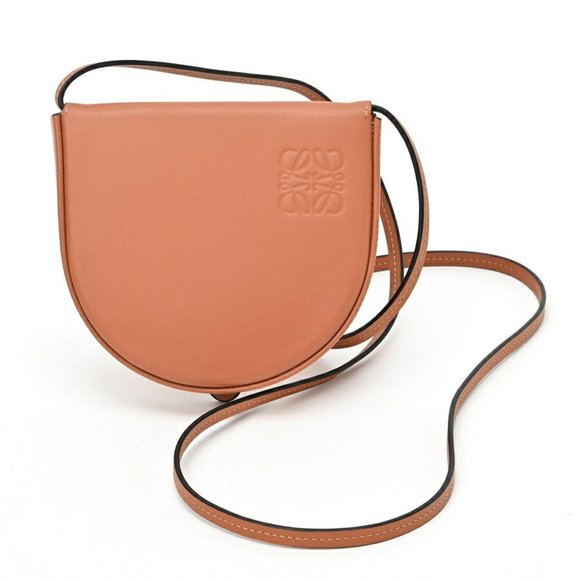 Loewe | Bags | Loewe Heel Pouch Small Shoulder C66t14x12 Soft Calf Tan ...